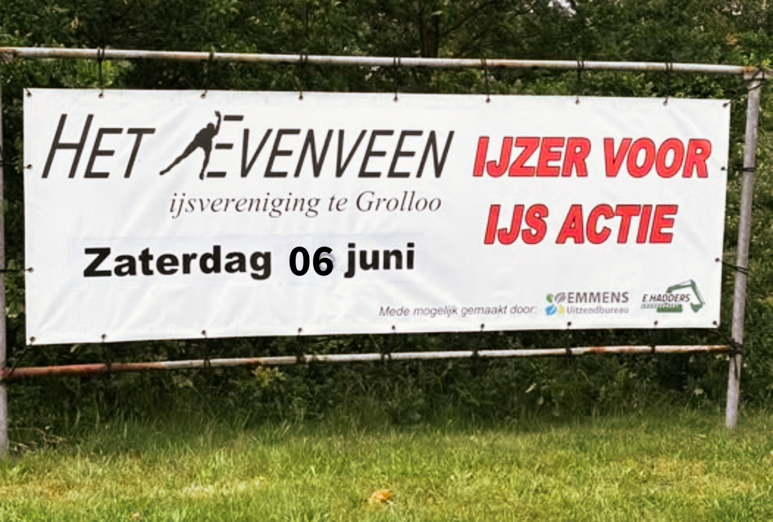 IJzer voor ijs actie in Grolloo - Rolderpost
